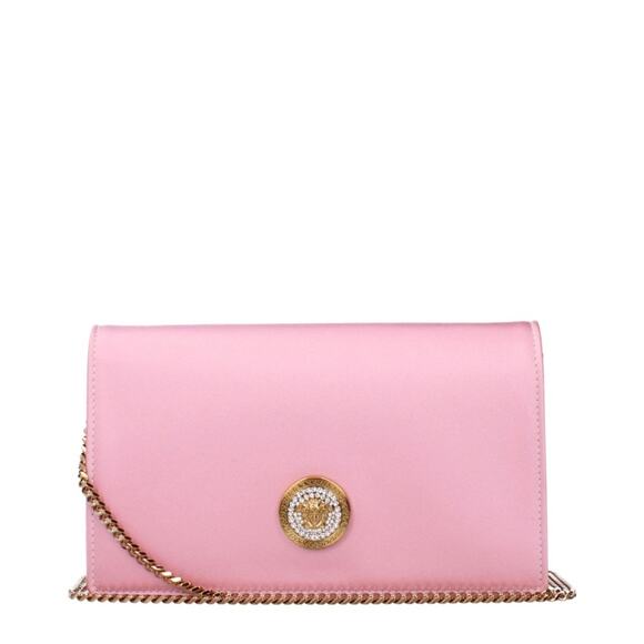 Versace | Bags | Versace Pochette Donna Raso Rosa Pink Nwt | Poshmark